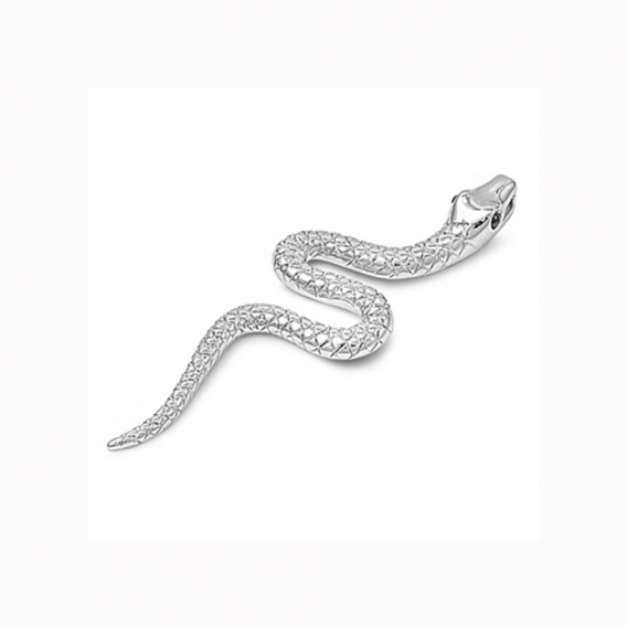 Strieborný prívesok Had